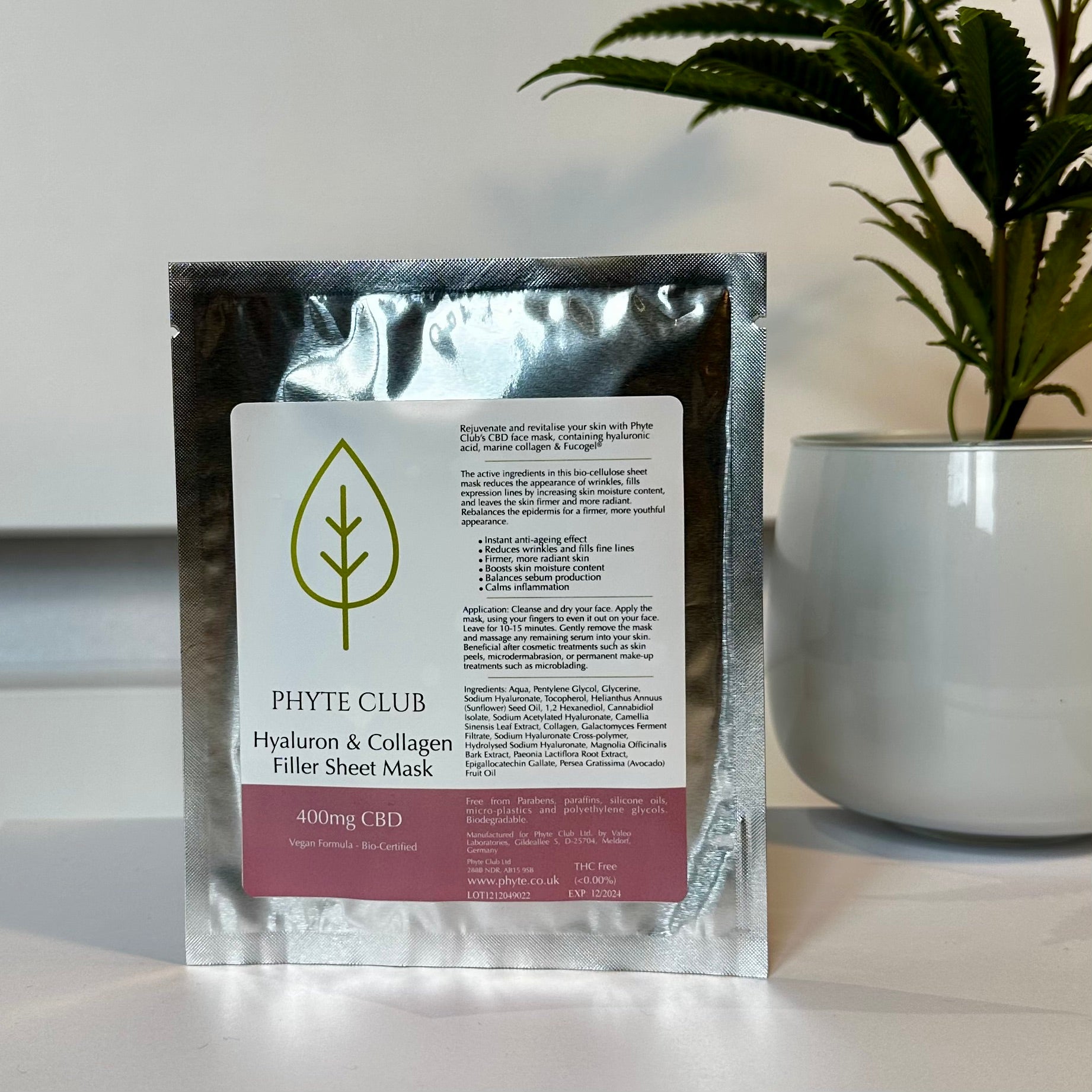Phyte Club Filler Sheet Masks – Phyte Club CBD